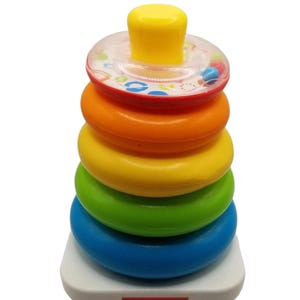 Vintage Fisher Price Rock-a-stack Ring Toy - Etsy
