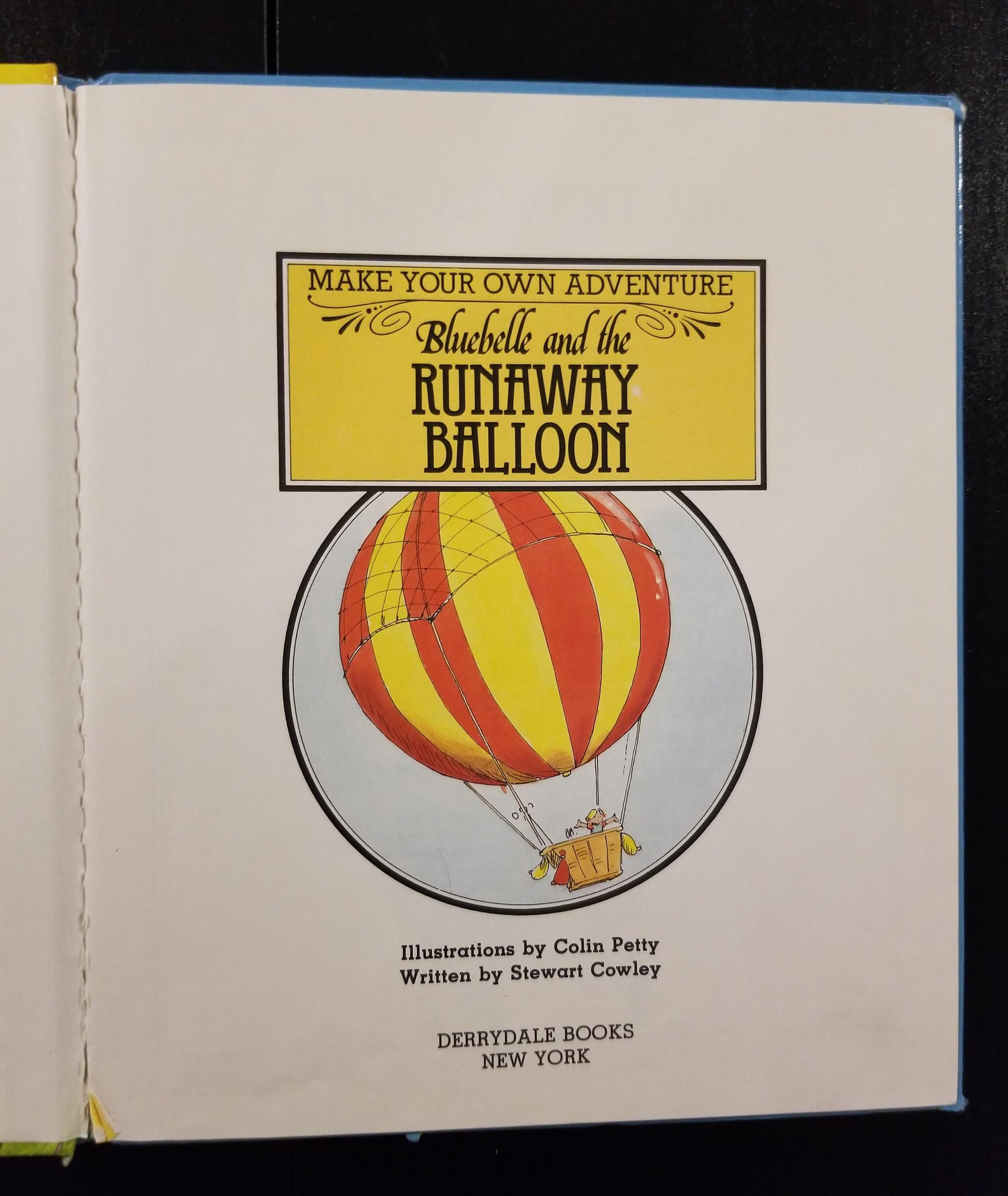 Vintage Book Bluebelle and the Runaway Balloon - Etsy