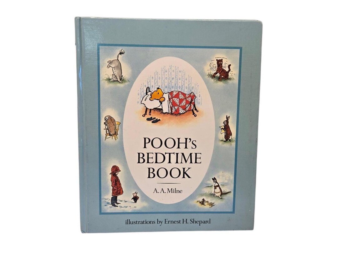1980's Pooh’s Bedtime Book by A.A. Milne - Winnie the Pooh - Etsy