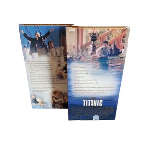 1997 Titanic Box Set Collectors Edition VHS Book Film - Etsy