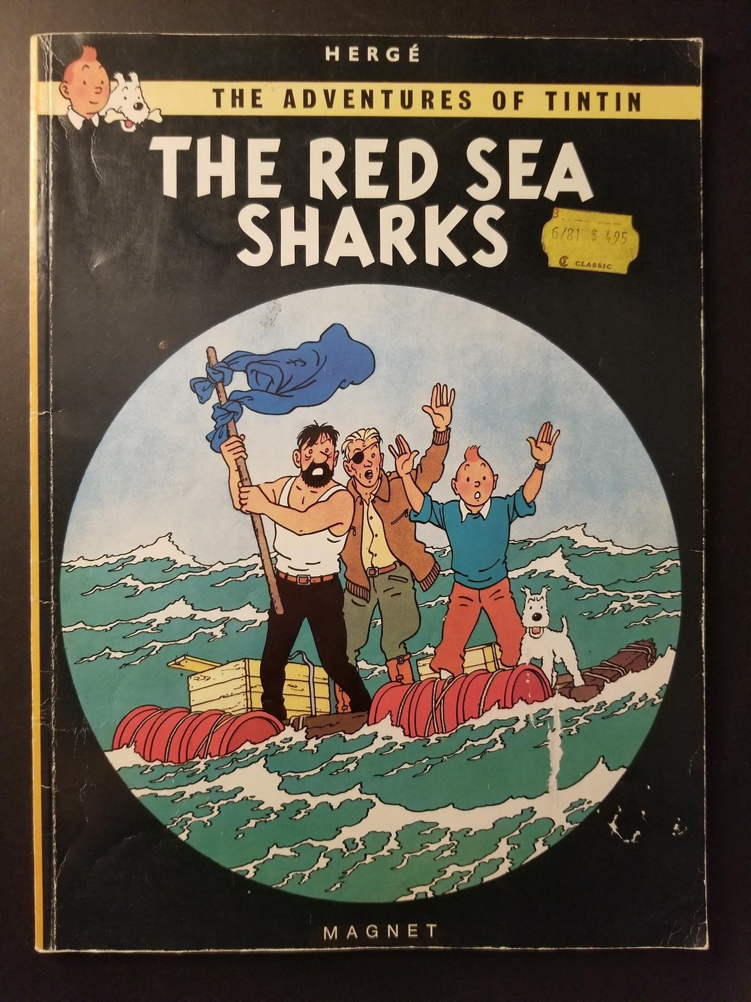 The Red Sea Sharks Vintage Book - Etsy