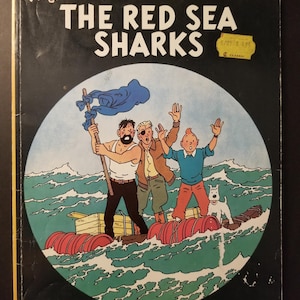 The Red Sea Sharks Vintage Book - Etsy