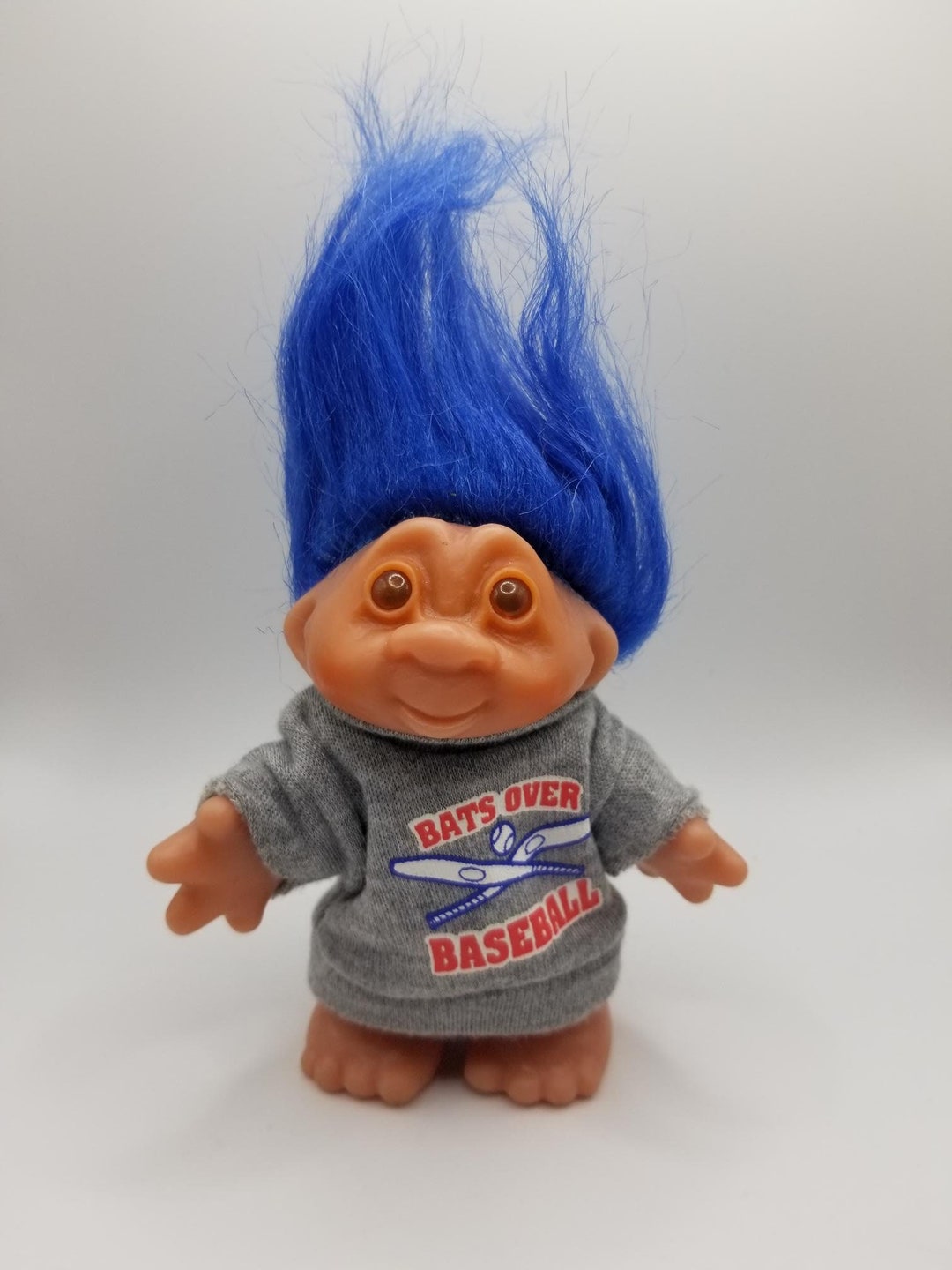 Vintage 1980's Dam Troll bats Over Baseball - Etsy