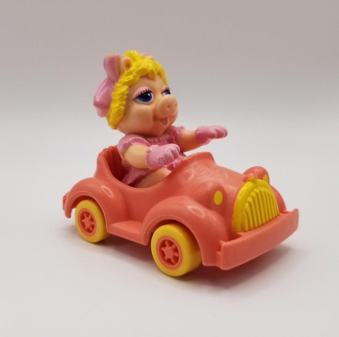 1986 Mcdonalds Miss Piggy in Pink Car Happy Meal Toy - Etsy