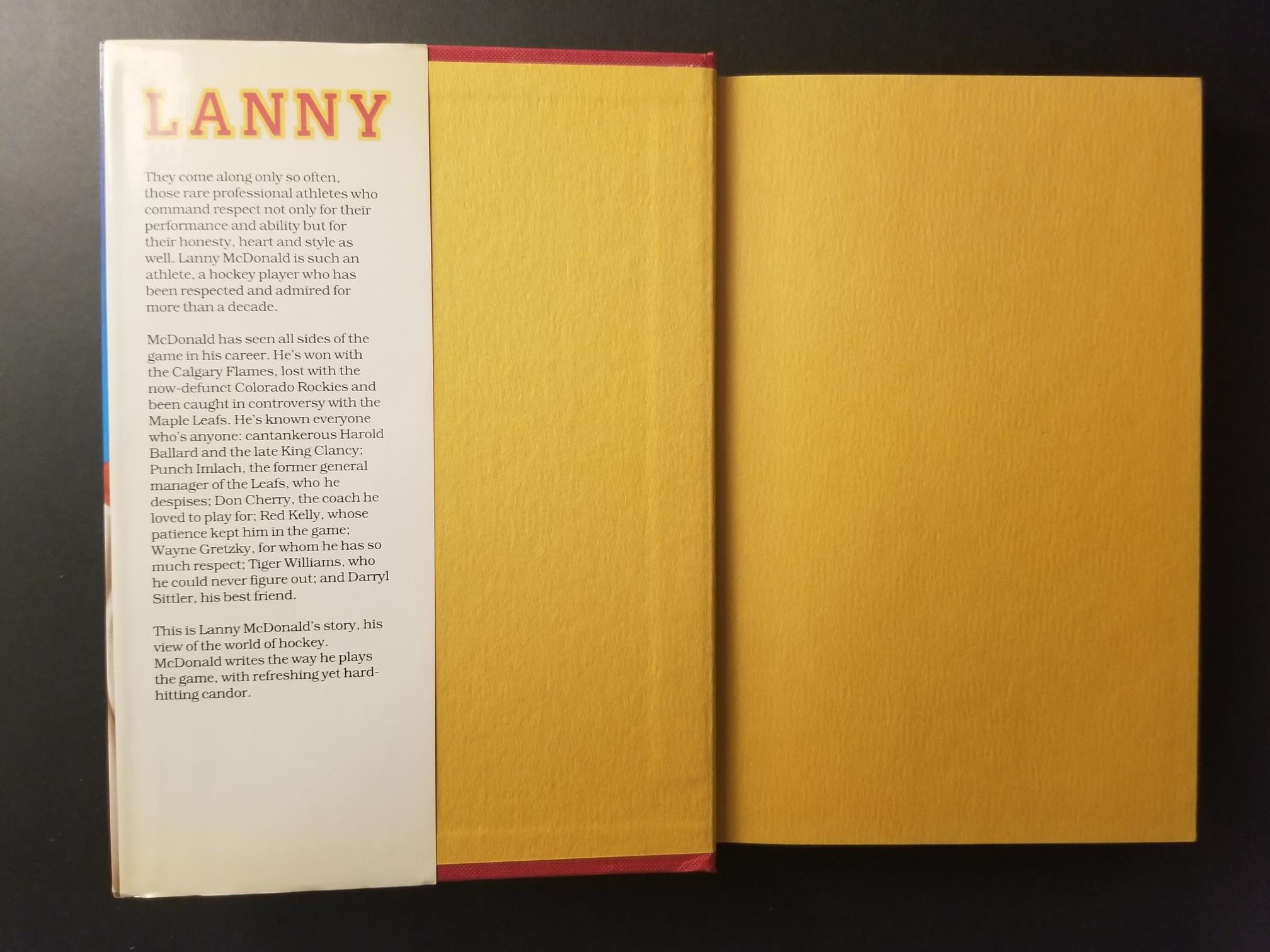 Lanny by Lanny Mcdonald Vintage Book - Etsy