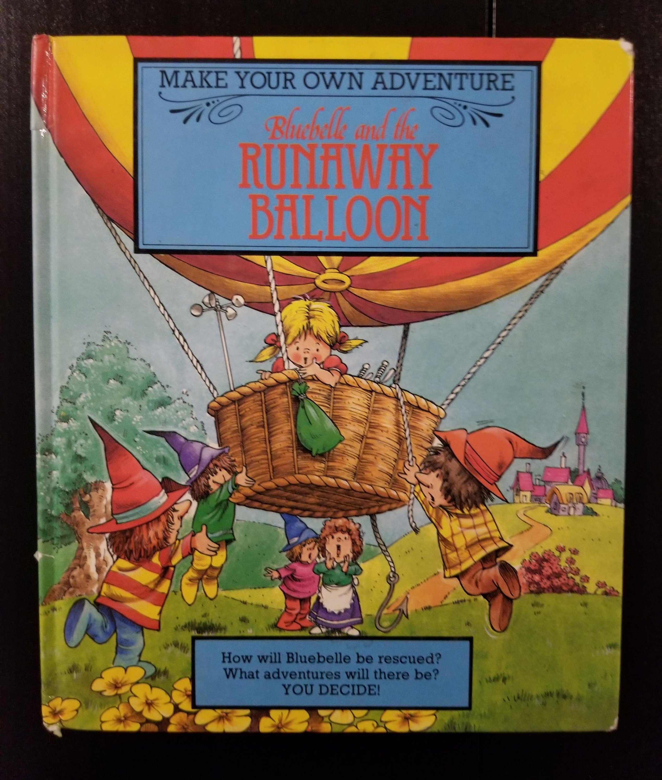 Vintage Book Bluebelle and the Runaway Balloon - Etsy