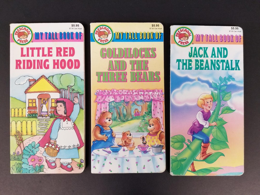 Vintage Preschool Press My Tall Book Board Books - Etsy