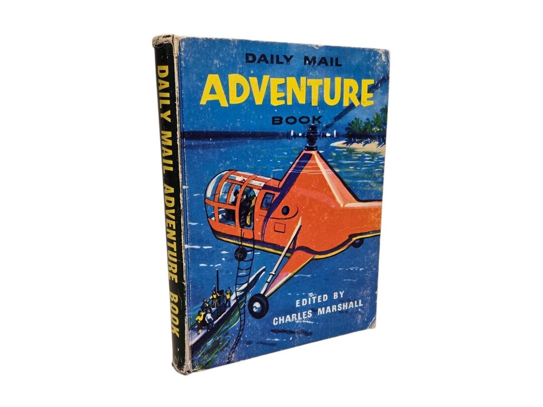 Vintage 1962 Daily Mail Adventure Comic Book by Charles Marshall ...