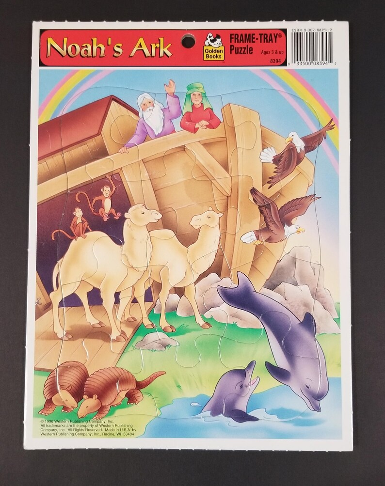 Vintage Golden Frame-tray-puzzle 1990's - Etsy