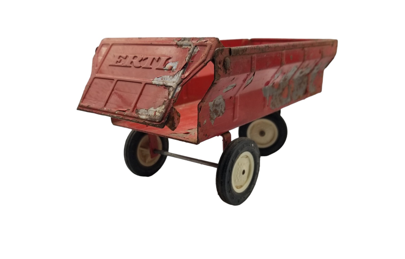 Vintage ERTL Red Farm Wagon Trailer - Etsy