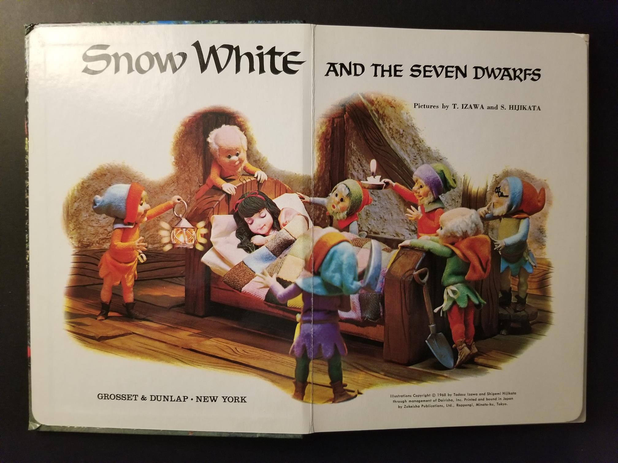 Snow White and the Seven Dwarfs Vintage Book - Etsy