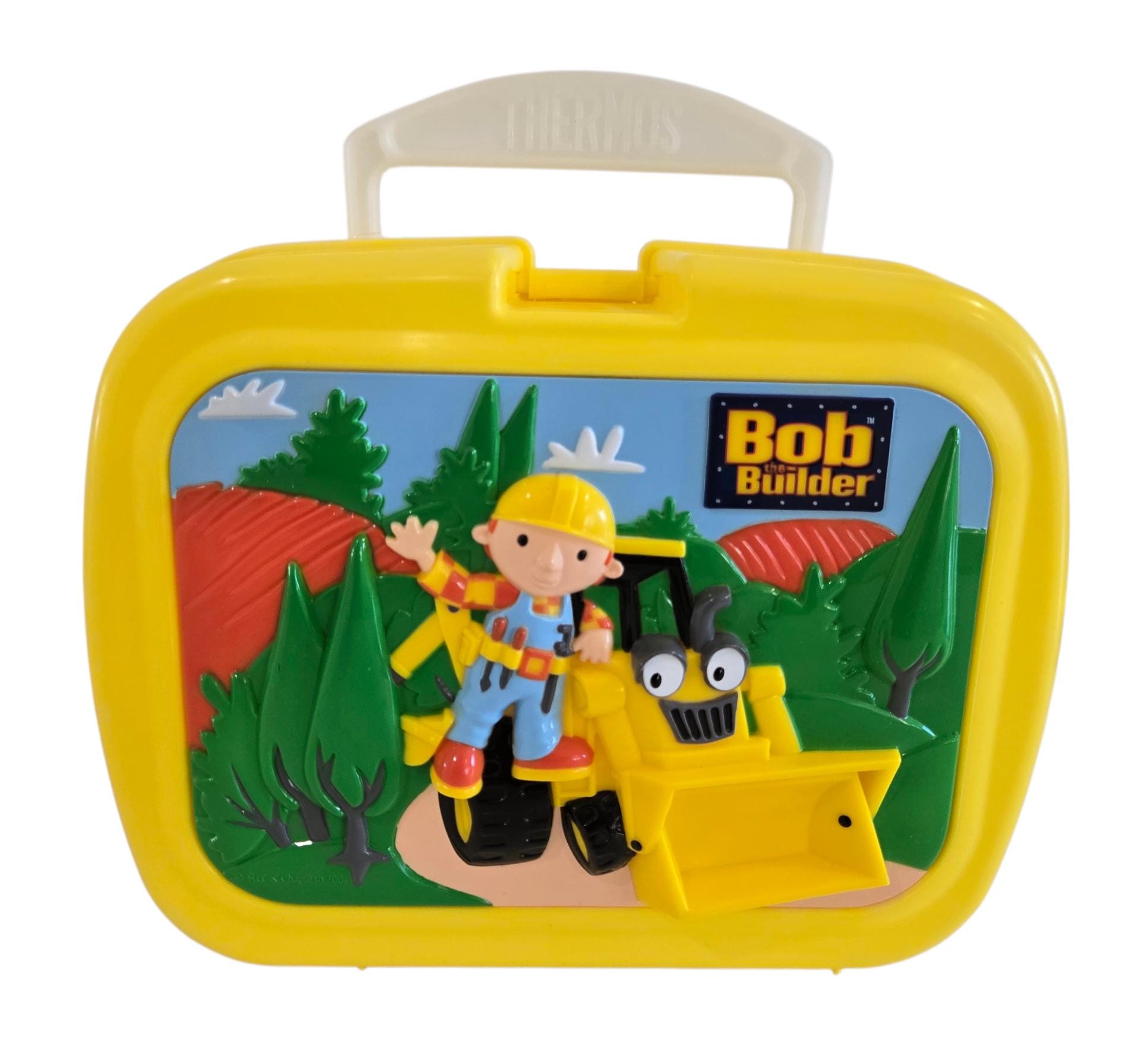 Bob the Builder Yellow Thermos Lunch Box – Kids’ Lunch Companion - Etsy