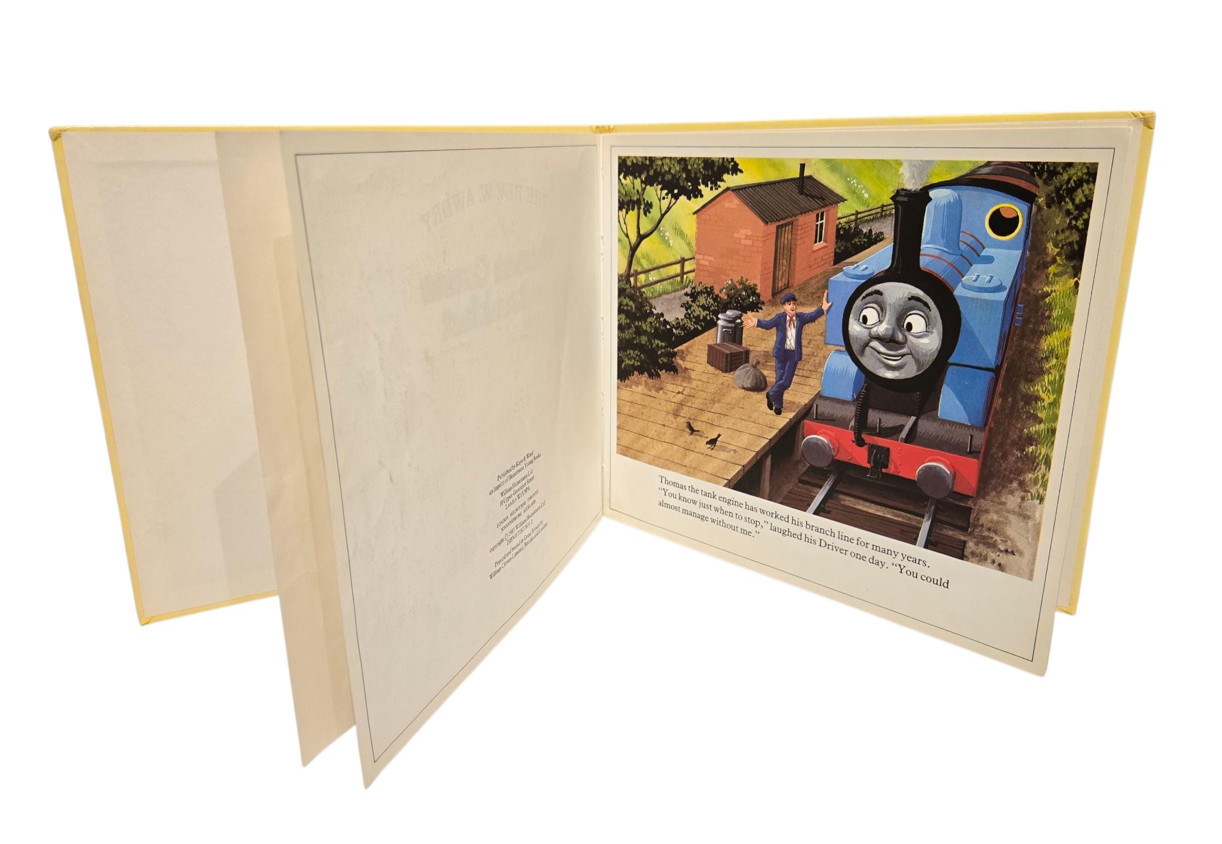 Vintage 1985 Thomas Comes to Breakfast– Hardcover - Etsy