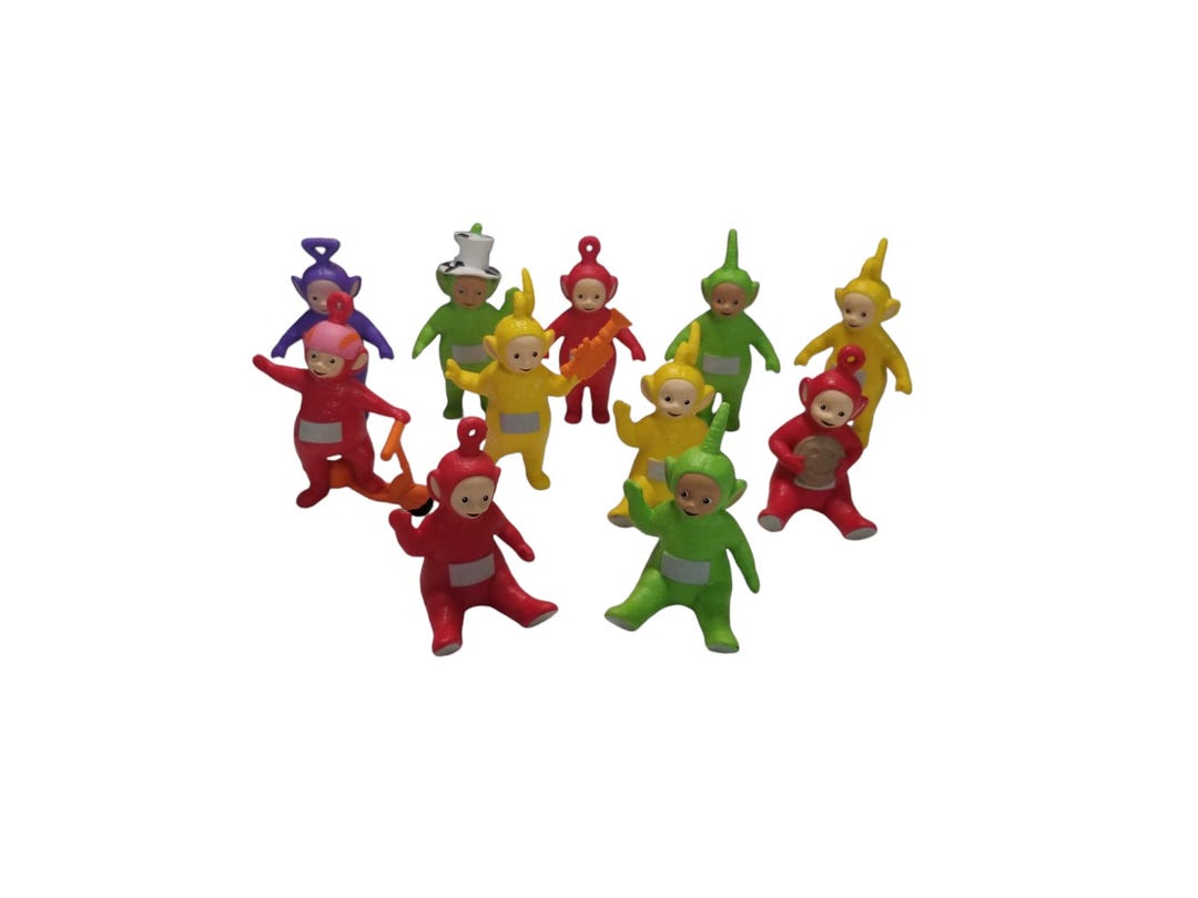 Assorted Teletubbies PVC Figures – Perfect Cake Toppers & Collectibles ...