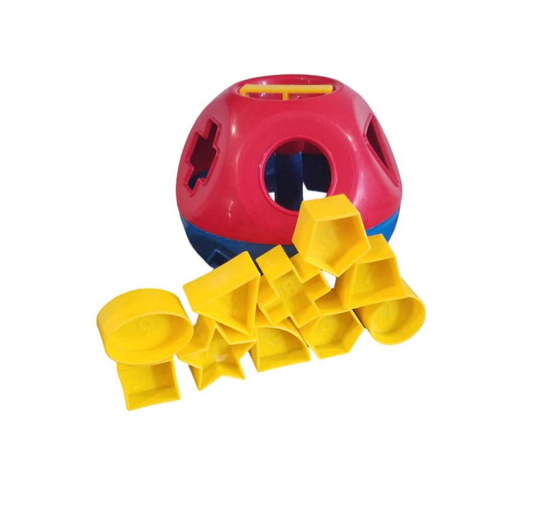 Vintage Tupperware Shape-o Toy Sorter - Etsy