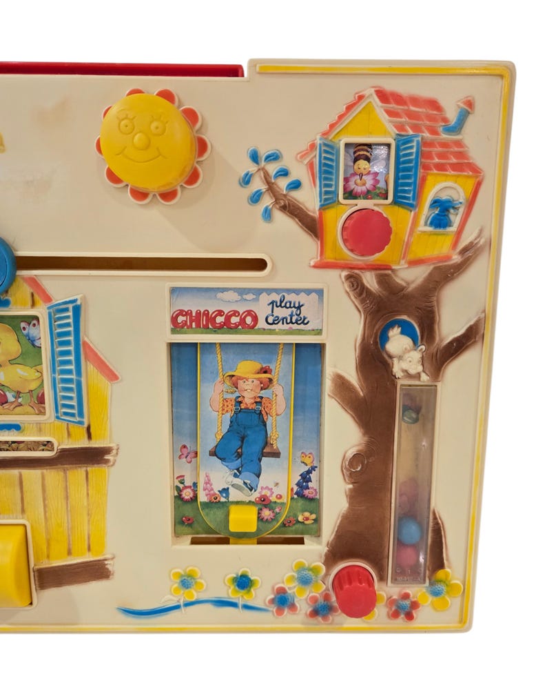 RARE FIND – Vintage 1980’s Mattel Chicco Activity Centre With Original ...