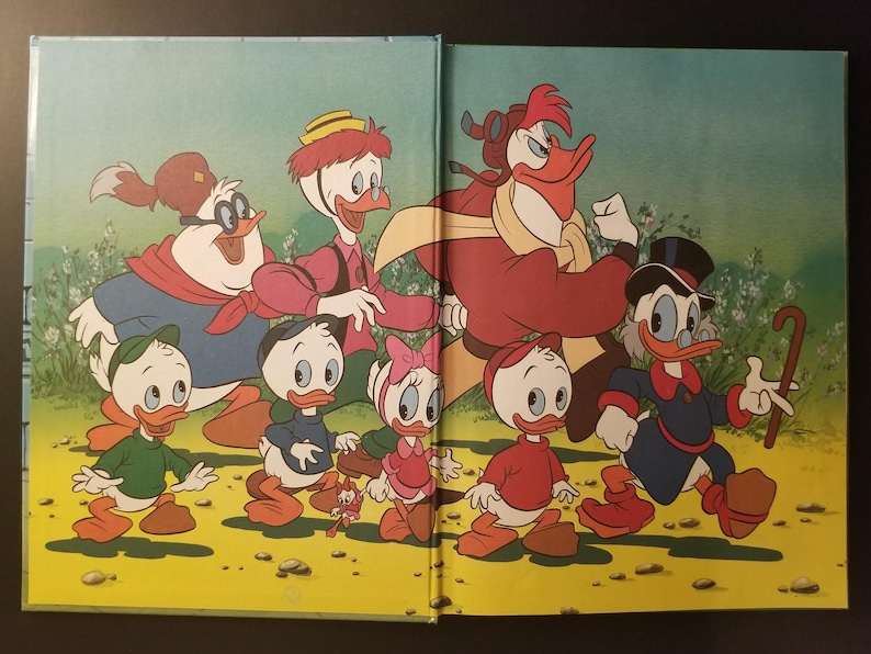 Disney's Ducktales Vintage Book - Etsy