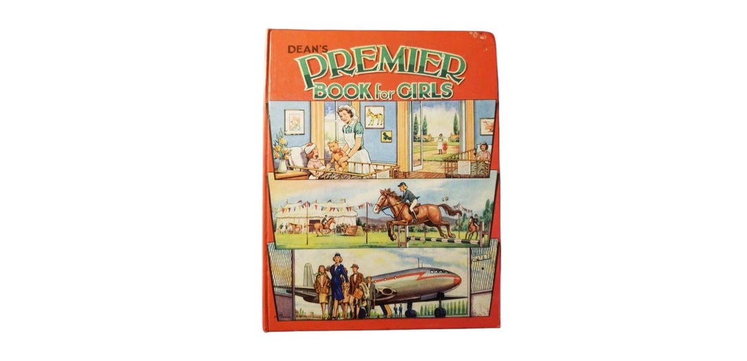 Dean's Premier Book for Girls - Vintage Book - Etsy