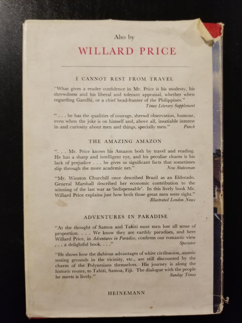 Vintage Book Innocents in Britain 1958 - Etsy