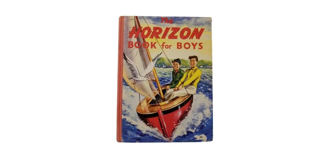 The Horizon Book for Boys - Vintage Book - Etsy