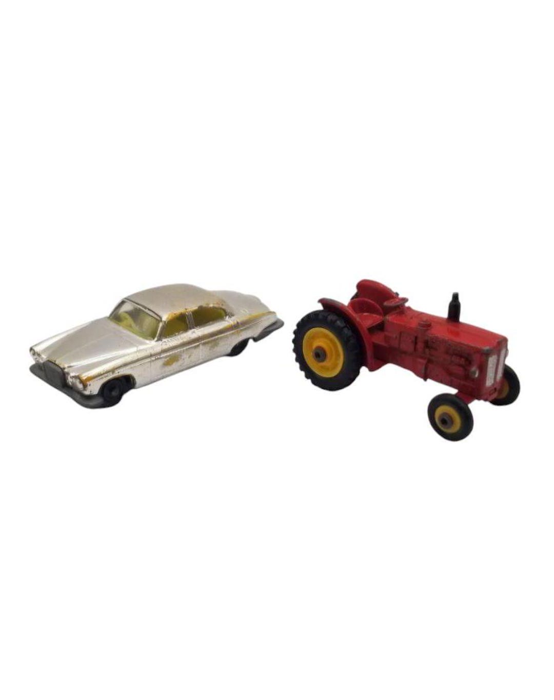 Vintage 1960's Husky BM Volvo Tractor & Jaguar MK10 - Etsy