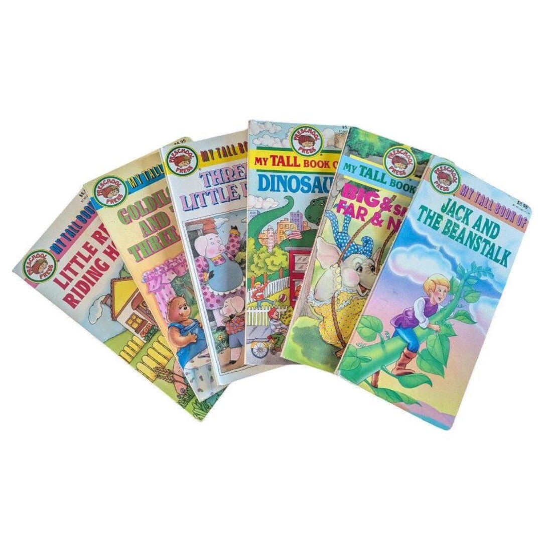 Vintage Preschool Press My Tall Book Board Books - Etsy