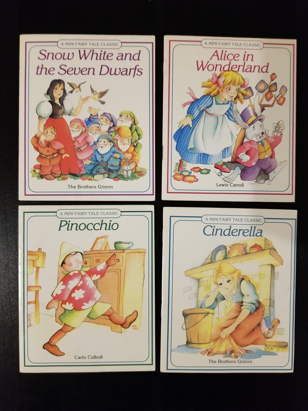 Mini Fairy Tale Classics set of 4 Vintage Book - Etsy UK