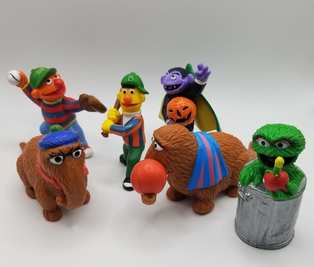 Vintage Applause PVC Sesame Street Figures - Etsy