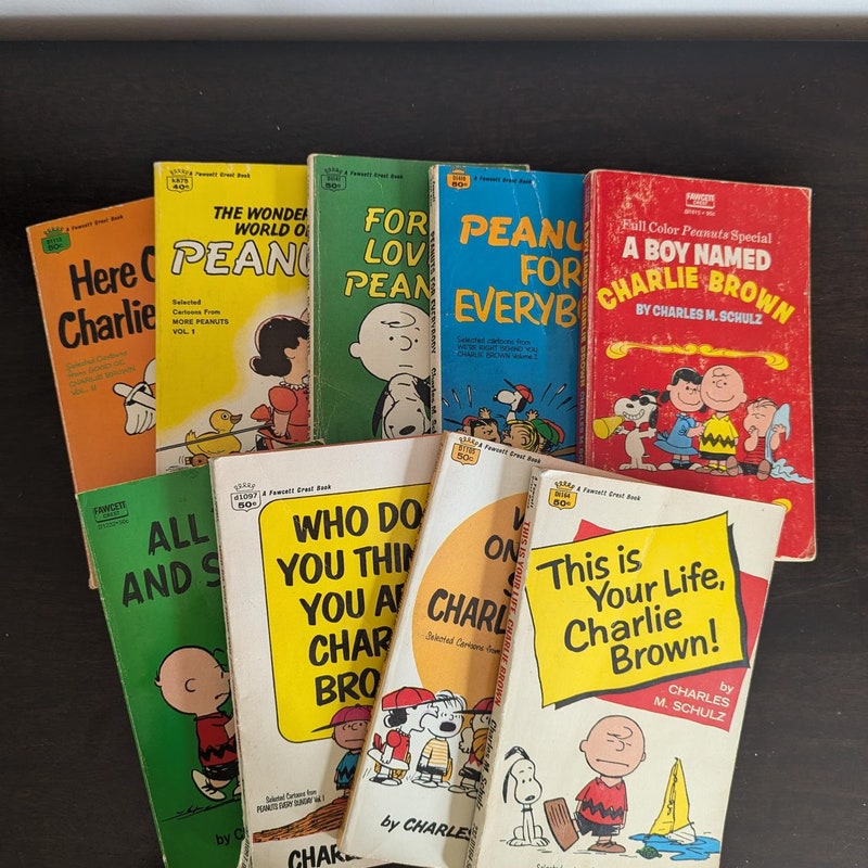 Charlie Brown Books - Etsy
