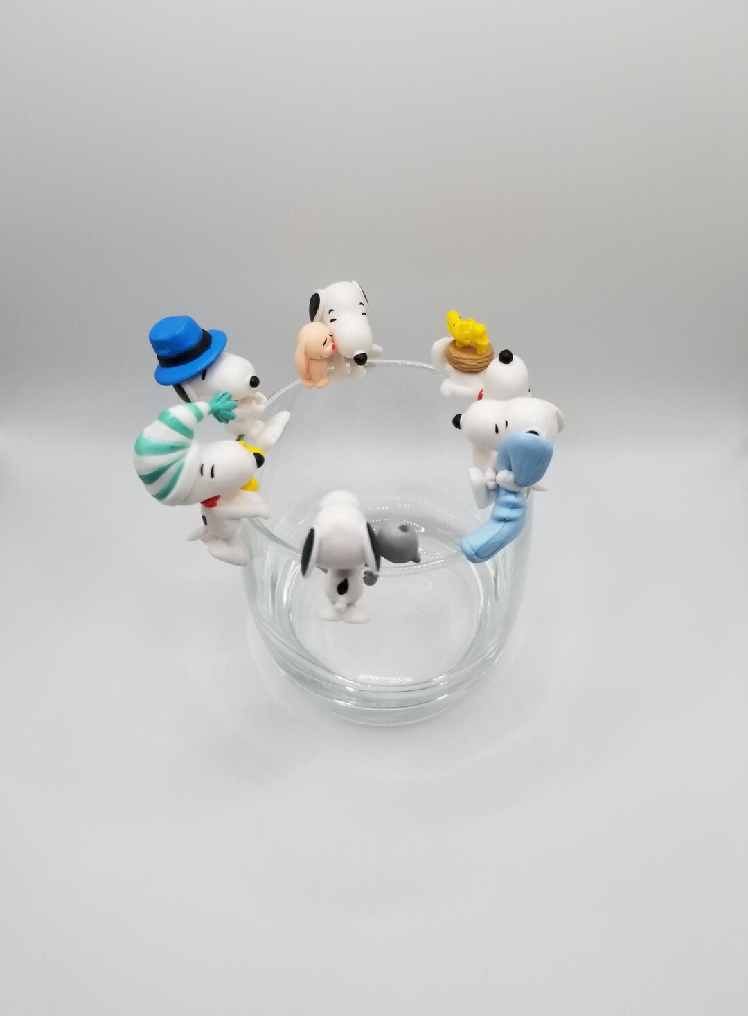 Snoopy Cup Hanging Figures Peanuts, Charlie Brown - Etsy