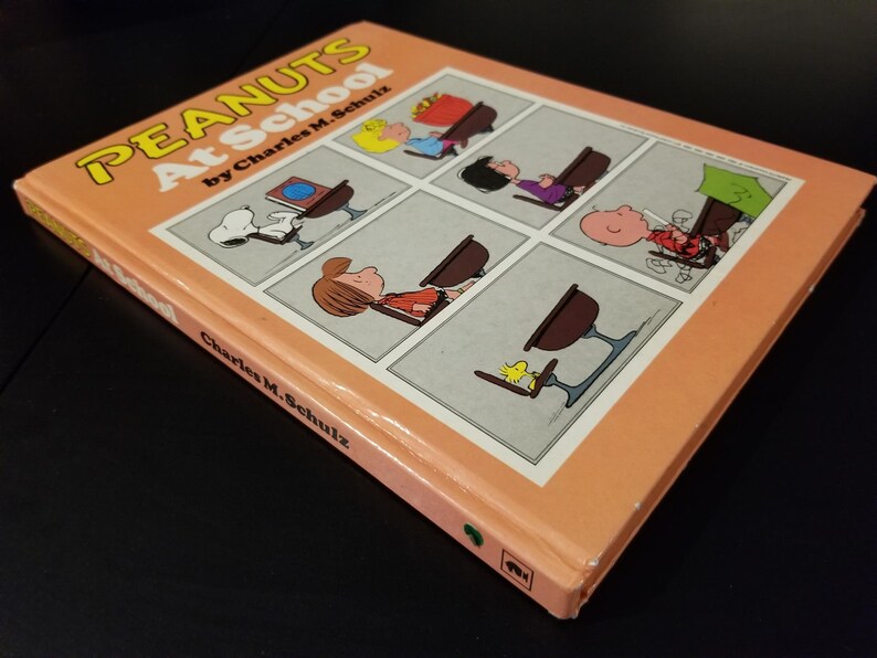Peanuts at School Vintage Book - Etsy