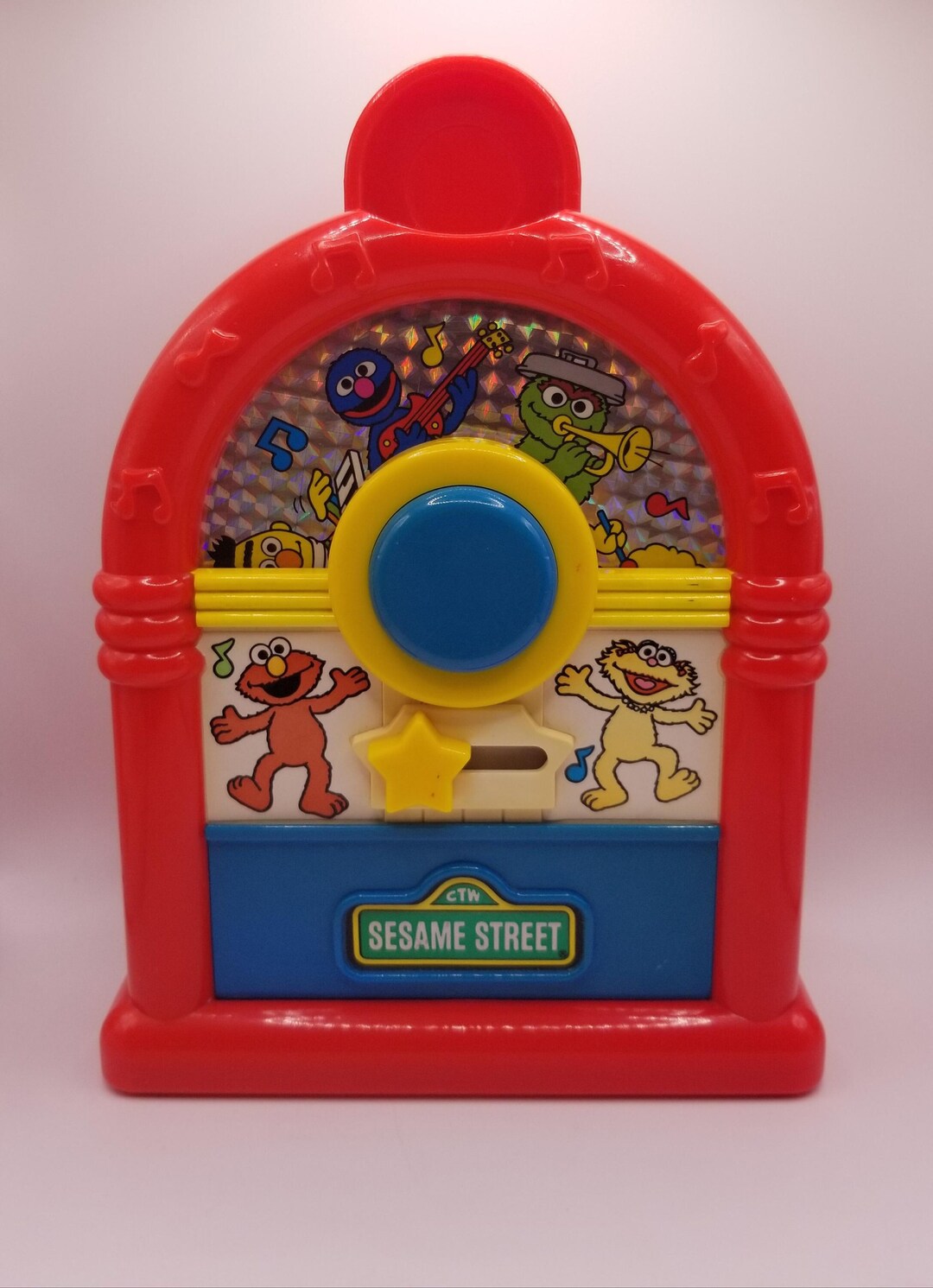Vintage 1994 Tyco Sesame Street Jukebox Toy - Etsy
