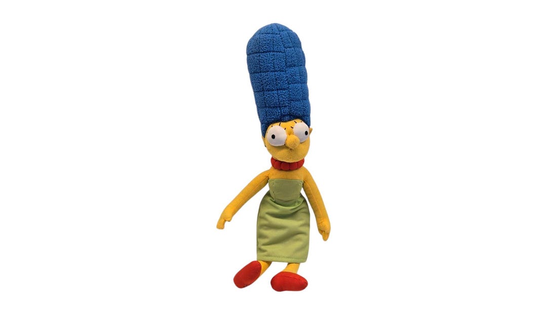 The Simpsons Marge Simpson Plush Doll 45cm Tall - Etsy