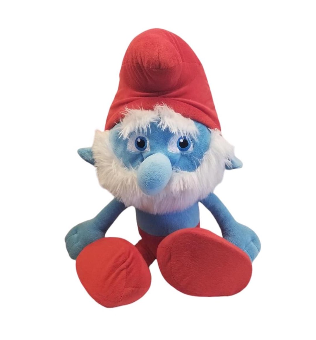 Large Papa Smurf From the Smurfs 20" Tall Plush Toy - Etsy