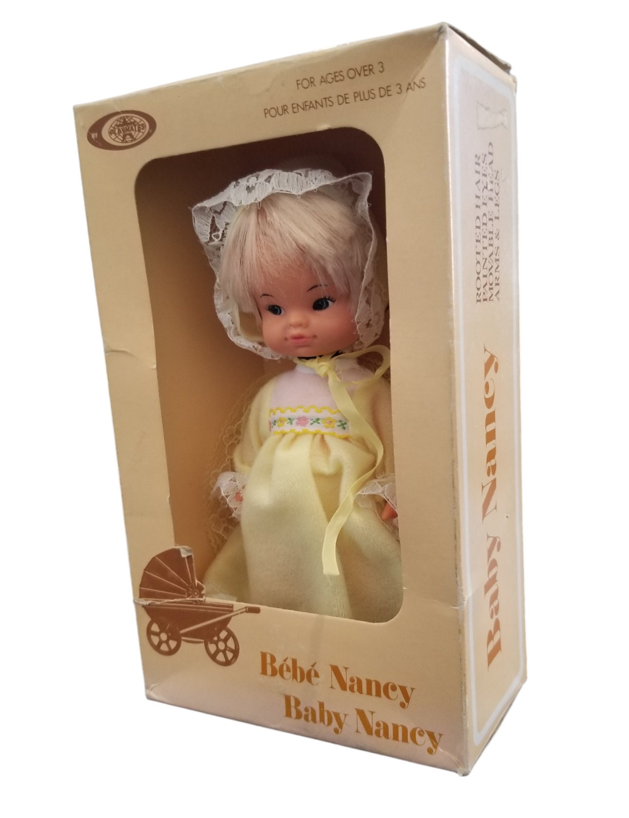 Vintage 1960's Playmates Baby Nancy Doll Still in Original Box - Etsy UK