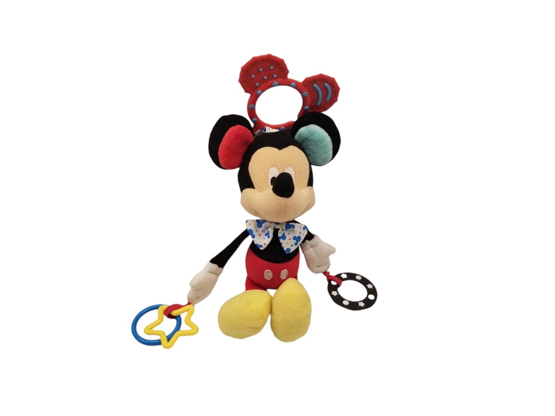 Mickey Mouse on the Go Pull Down Activity Baby Toy - Etsy