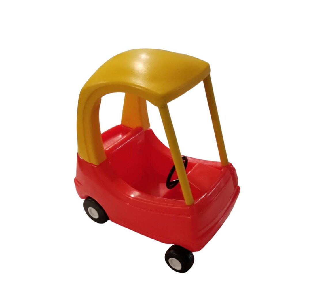 Vintage Little Tikes Cozy Coupe Mini Car for Dollhouse - Etsy