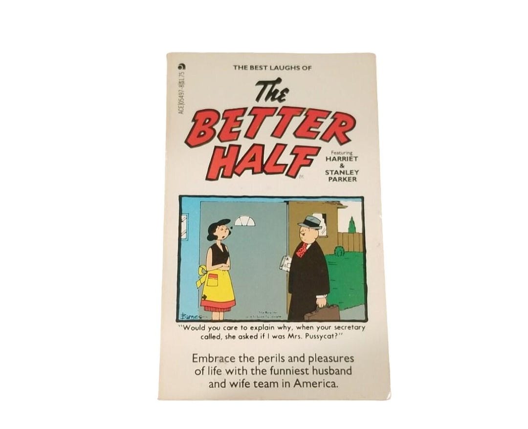 Vintage the Better Half Comic Book - Etsy