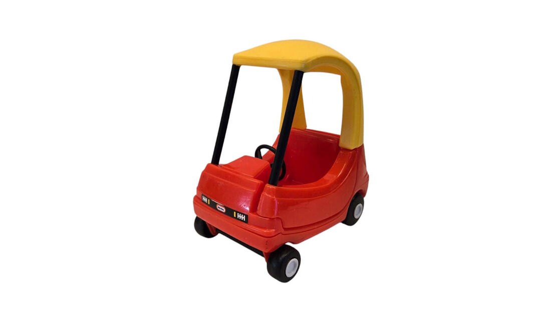 Vintage Little Tikes Cozy Coupe Mini Car for Dollhouse - Etsy
