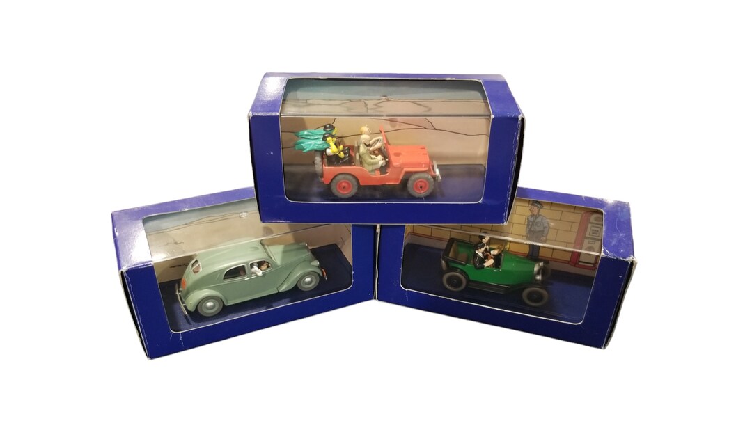 Tintin in the Land of Black Gold - Atlas Tintin Model Vehicles - Etsy
