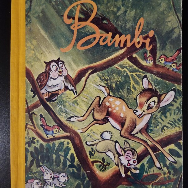 Bambi Book - Etsy