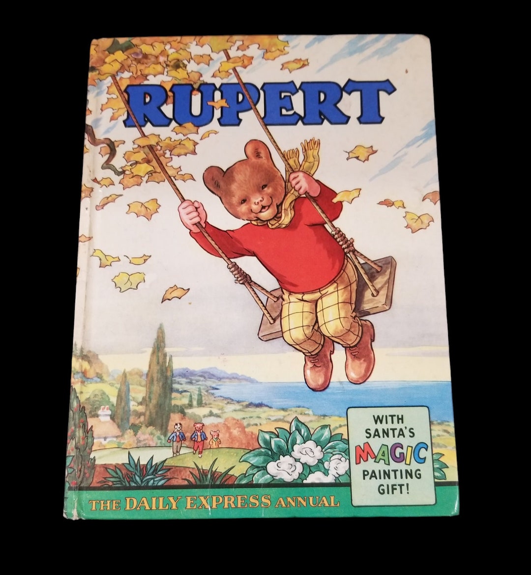 Rupert Annual 1961 Vintage Book - Etsy