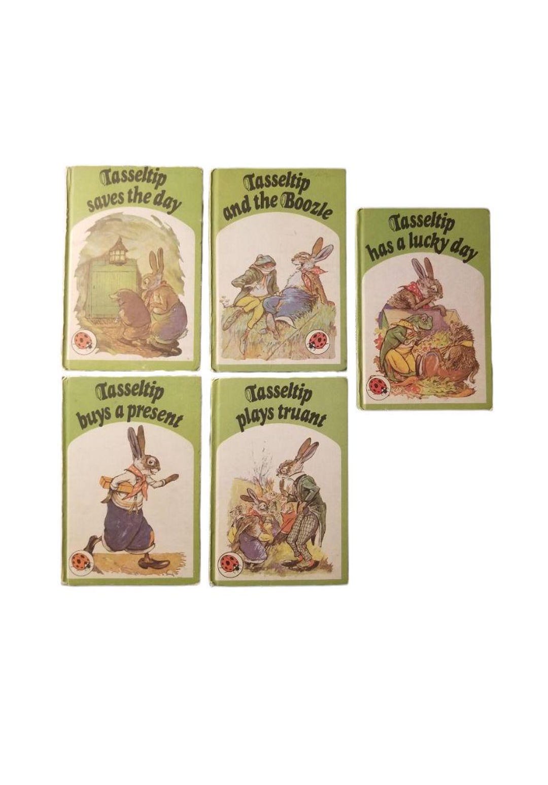 Ladybird Books Set – 5 Tasseltip Rabbit Animal Stories - Vintage Book ...