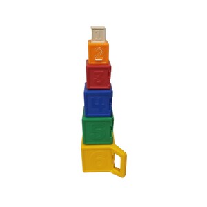 Vintage 1980's Fisher Price Counting / Stacking Nesting Blocks #2322 - Etsy