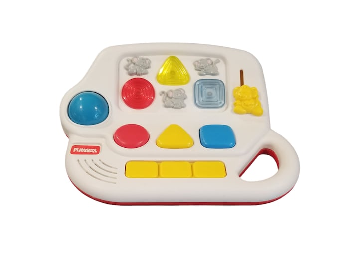 Vintage 1990's Playskool Lights & Surprise Laptop Toy - Etsy