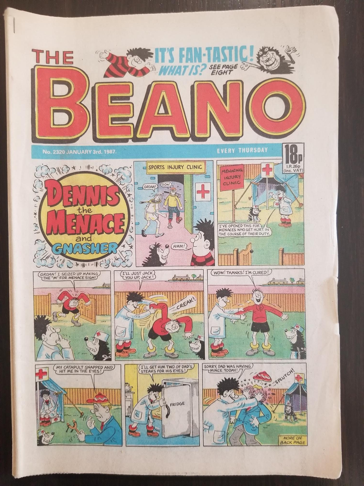 Beano Comics, 1987 Vintage Book - Etsy