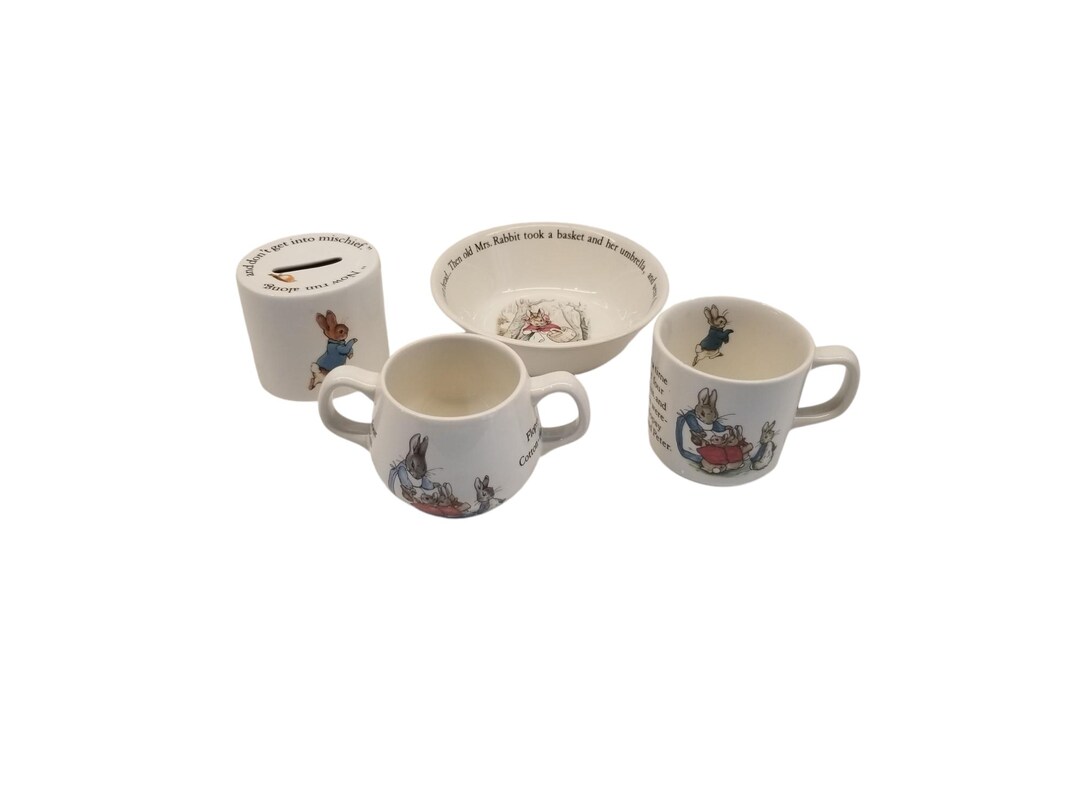 Wedgwood Beatrix Potter Peter Rabbit Chinaware - Etsy