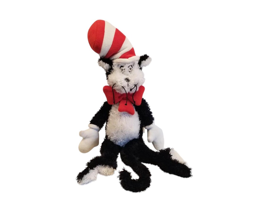 Cat in the Hat Dr. Seuss Plush Toy - Etsy
