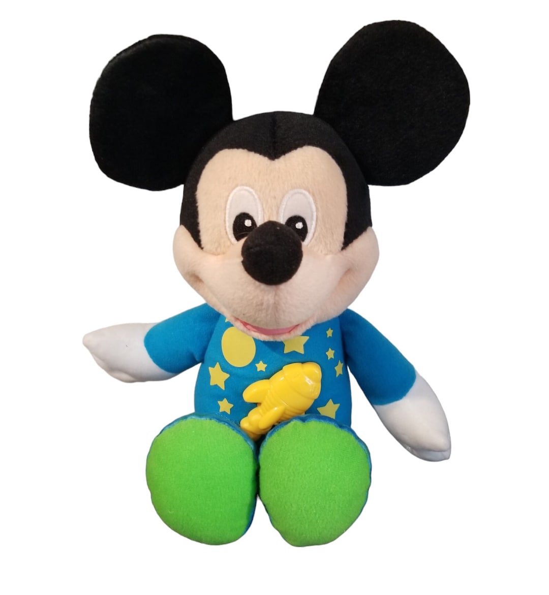 Fisher Price Mickey Mouse Clubhouse Bedtime Rocket Talking Plush - Etsy