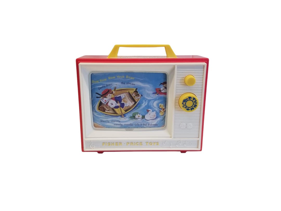 Fisher Price 2009 Giant Screen TV Music Box - Etsy
